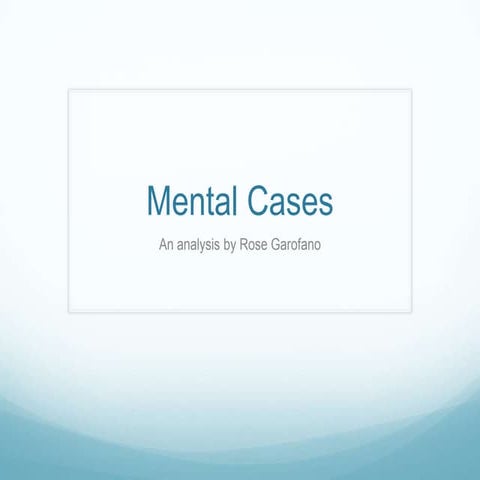 Mental Cases | PPTX
