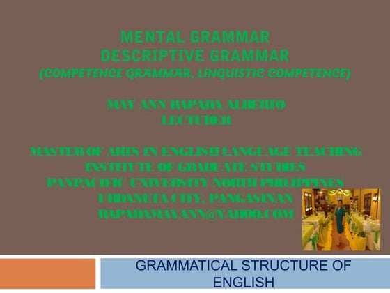 Introduction to Linguistics | PPTX