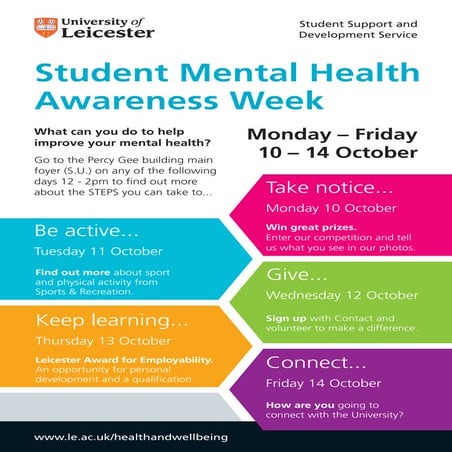 Student Mental Health Awareness Week | PDF
