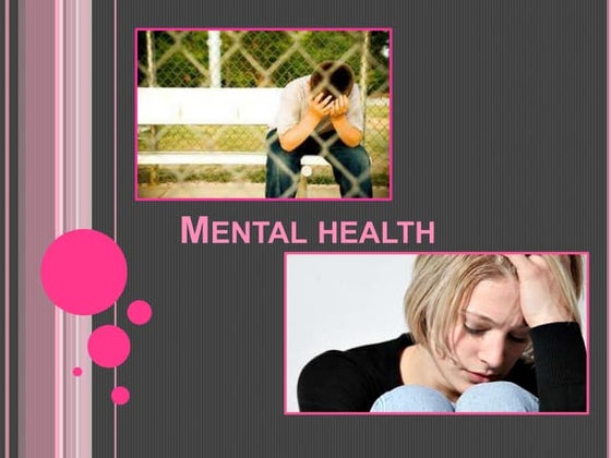 Mental Health Awareness presentation.pptx | Mental Health | Diseases ...