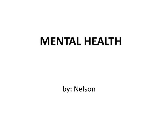 Therapy for Children and Adolescents | PPT