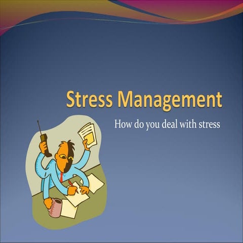 Mental health stress management | PPT