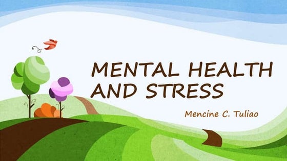 COPING WITH STRESS POWERPOINT PRESENTATION | PPTX