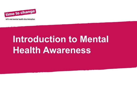 Mental Health Awareness | PPTX