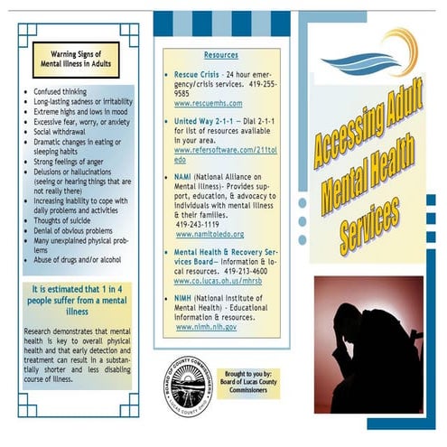 Mental Health Brochure pg 1 | DOC