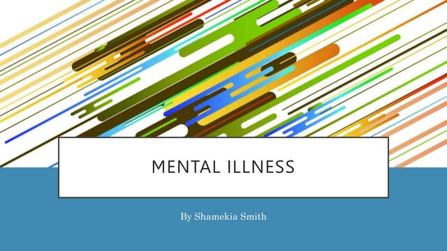 Mental Health Awareness | PPTX