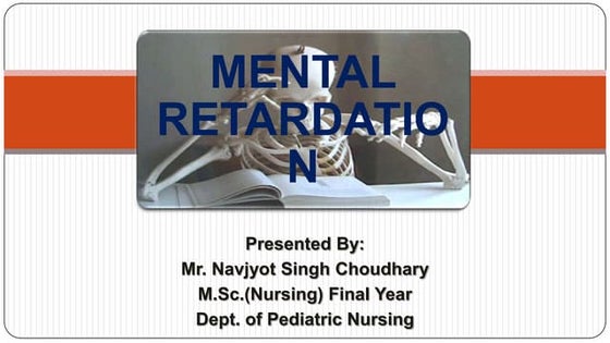 Mental retardation | PPT