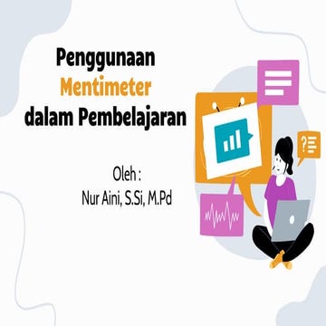 Bagaimana menggunakan aplikasi mentimeter untuk pembelajaran | PDF
