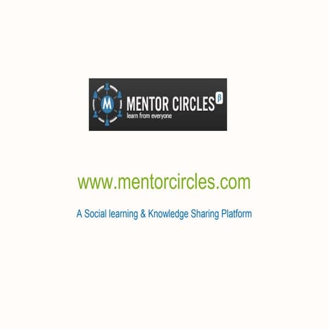 Mentor Circles | PPT