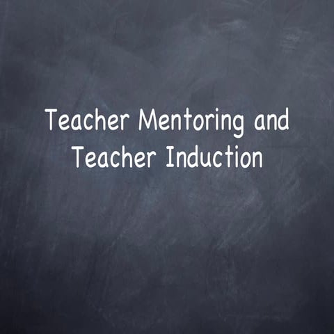 Mentoring & Induction | PPT