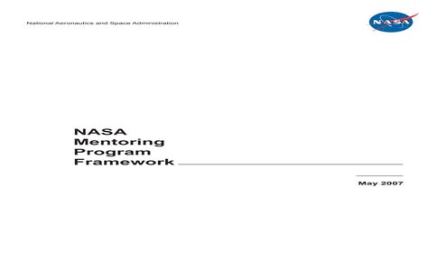 Nasa Mentoring Program
