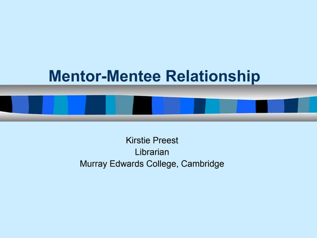 Mentor-and-mentee-relationship-ppt | PPTX