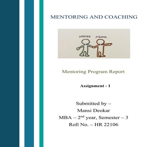 Mentoring Program Report ( Basic Questions regarding career) | PDF ...