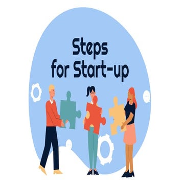 steps for start-ups | PPTX