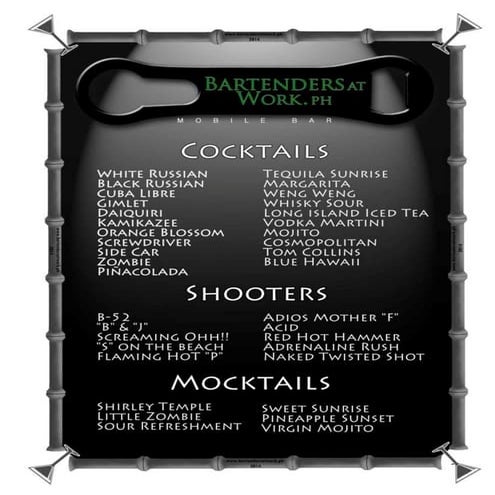 BartendersatWork.ph Mobile Bar | DOCX