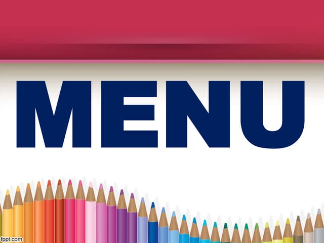 MENU NG PAGKAIN_pptx | PPTX