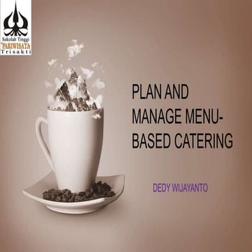 Menu based plan | PPTX