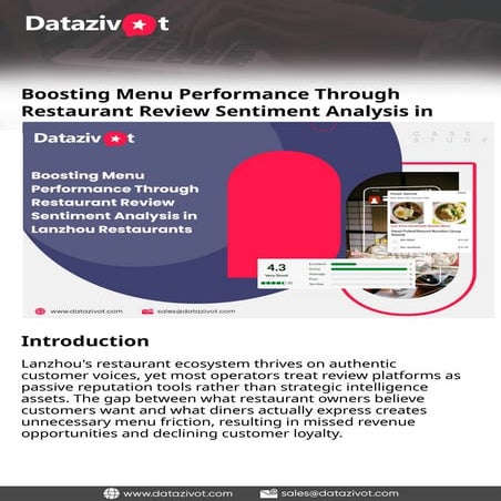 Menu Growth Driven by Restaurant Review Sentiment Analysis.pptx