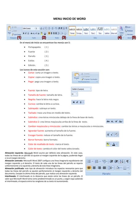 Herramientas de word y sus funciones | PPT