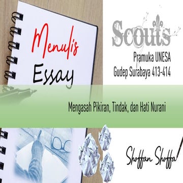 Menulis Essay Pdf
