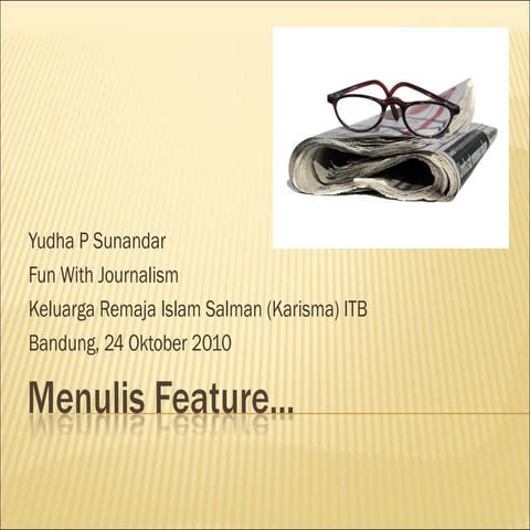 Menulis feature | PDF