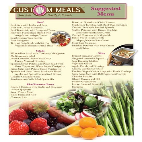 DR Dinner TDH Menu 1 | PPT