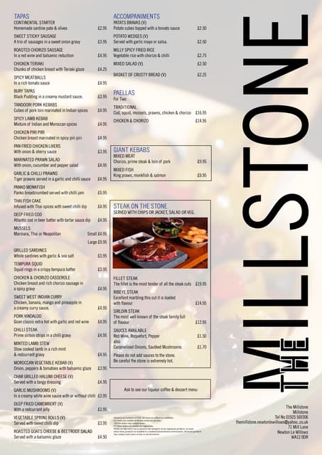 Weekend feast sat sunday lunch menu | PDF