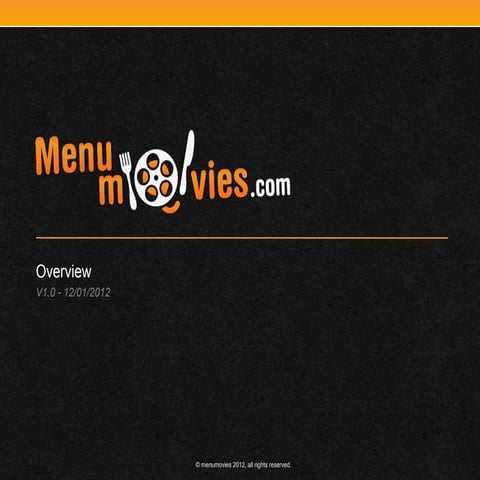 Menumovies overview | PPT