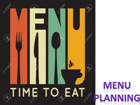 Menu planning | PPT