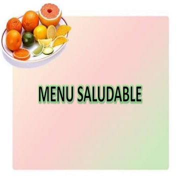 menu saludable.pptx