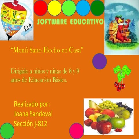 Menu sano listo | PPT