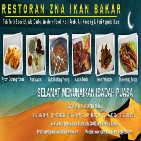 Menu Hidangan Berbuka | PDF