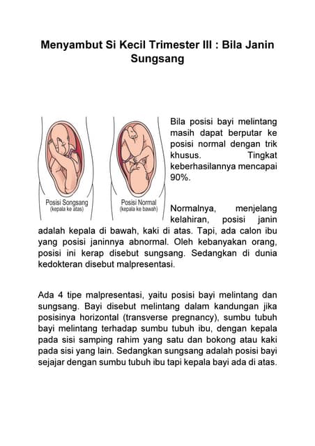 Macam macam posisi melahirkan | PPT