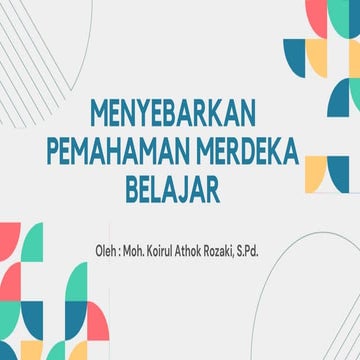 ppt merdeka belajar untuk memenuhi tagihan pmm | PPTX