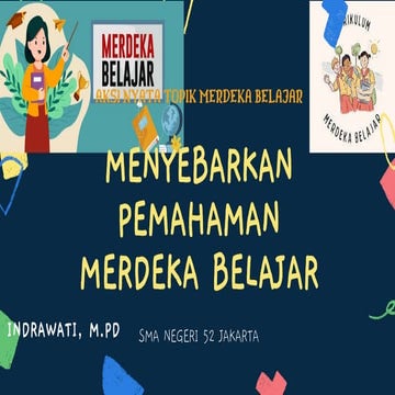 Pemahaman Makna Merdeka Belajar di Sekolah.pptx