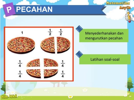 PPT MATERI PECAHAN KELAS 5 SD / MI KURIKULUM MERDEKA | PPTX