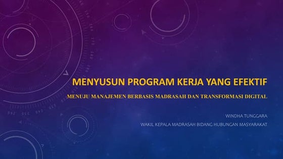 Program Kerja | PPTX
