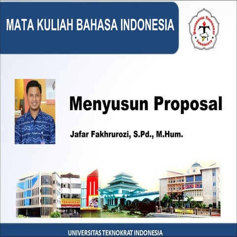 Menyusun proposal | PPT