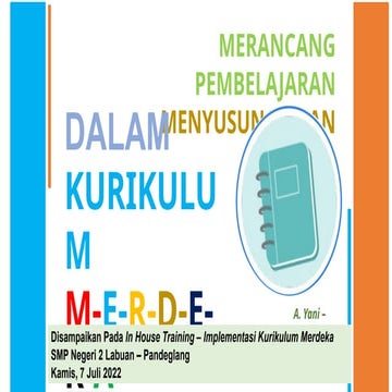 Menyusun TP dan ATP..................... | PPTX