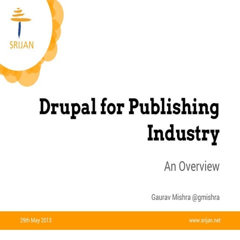 [Media and Entertainment] Drupal for Publishing industry | PDF