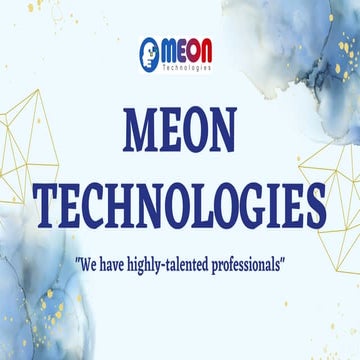 Meon Technologies ....................... | PPT