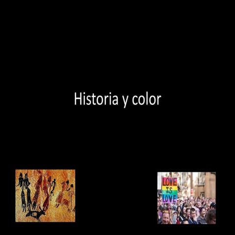 Significado de los Colores a través de la Historia | PPTX