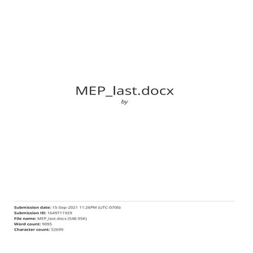 Mep last.docx (2) | PDF