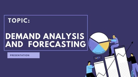 Demand forecasting | PPT