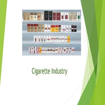 Cigarette Industry in India | PPT