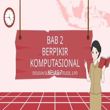 Materi bab 2 &3 TIK kelas 7 berpikir komputasional.pptx.pptx