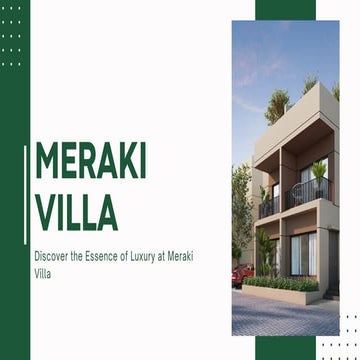 Meraki Villa-The essence of Luxury living in the heart of Kolkata | PDF | Houses | Real Estate