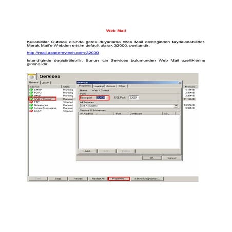 Webmail outlook tanıtım | PPSX