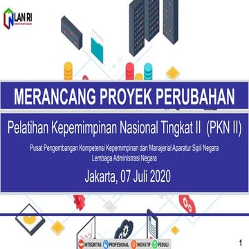 Merancang proyek perubahan pkn2 juli-2020 | PPTX