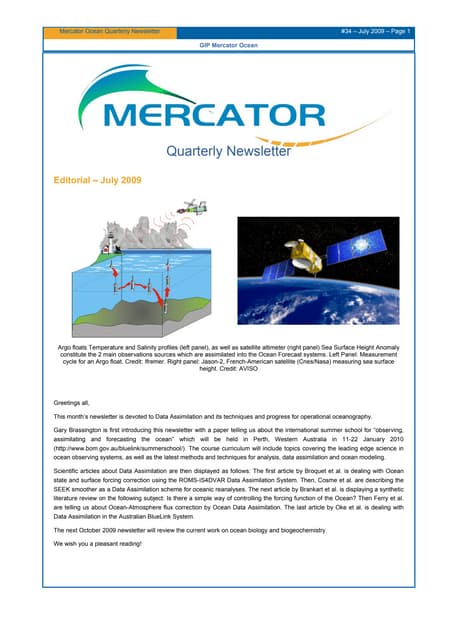 Meteorology and Oceanography in the modern world | PPT